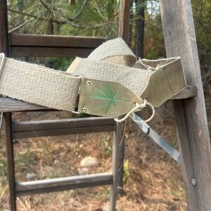 Hand Crafted | Accessories | Hemp Belt Adjustable From 360 Inches ...
